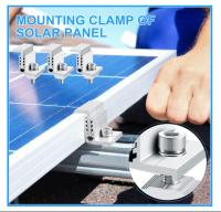 China Adjustable Solar Panel Accessories Grounding Gutter Kit For PV Mounting System for sale