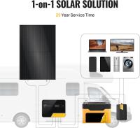 China 400W 10BB Lightweight Rigid Solar Panels Mono Solar Module OEM for sale