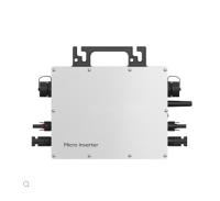 China IP65 3000W 6000W Solar Micro Inverter On Grid AC120V 230V with white and black for sale