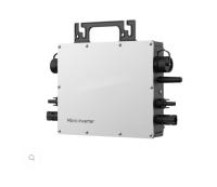 China IP65 3000W 6000W Solar Micro Inverter On Grid AC120V 230V with white and black for sale