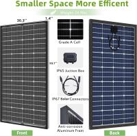 China 200W Solar Monocrystalline Pv Panels Module 12V 10BB For RV Home for sale