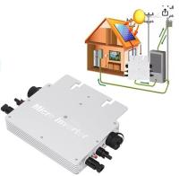 China IP65 3000W 6000W Solar Micro Inverter On Grid AC120V 230V with white and black for sale