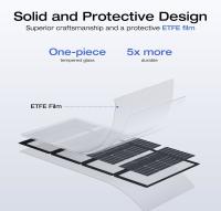China 220 Watt Portable Solar Panel Foldable Bifacial Monocrystalline For Outdoor for sale
