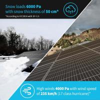 China 24V 320W Solar Panel Monocrystalline On Off Grid For RV Trailers for sale