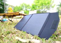 China FTB30W 30w solar panel foldable blanket  Battery Charger With black for outdoor for sale