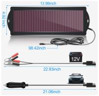 China Portable Trickle Solar Charger Power Bank 1.8W 12V waterproof solar charging for sale
