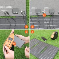 China 30 Watt Portable Balcony Solar Panels Monocrystalline Silicon Waterproof for sale