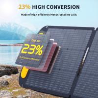China Portable Hybrid Mono Solar Panel 110W 19V IP67 Waterproof for sale