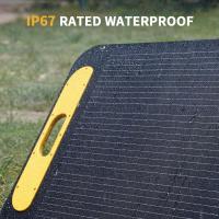 China Portable Hybrid Mono Solar Panel 110W 19V IP67 Waterproof for sale