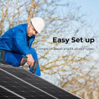 China PV Monocrystalline Balcony Solar Panels 100 Watt 12V OEM for sale