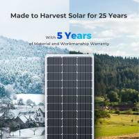 China PV Monocrystalline Balcony Solar Panels 100 Watt 12V OEM for sale