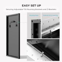 China 12V 200 Watt Solar Panel Monocrystalline Solar Modules IP68 Waterproof for sale