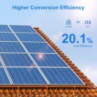 China Polycrystalline Balcony Solar Panels Off Grid 100 Watt 12 Volt for sale