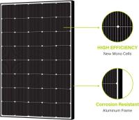 China 250W 15V Monocrystalline Sloar Panel PV Module Off Grid Lightweight for sale