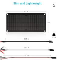 China ODM USB Solar Powered Portable Charger Backup For Car Boat Marine Truck for sale