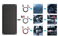 China ODM USB Solar Powered Portable Charger Backup For Car Boat Marine Truck for sale