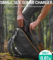 China 10W Portable Solar Charger  Bank For Camping 5V 2A Waterproof IPX4 for sale