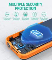 China Wireless Portable Solar Charger Power Bank With FM Radio 20000mAh for sale