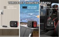 China 228Wh Solar Lithium Battery 300W Portable Power Station With Led Light for sale