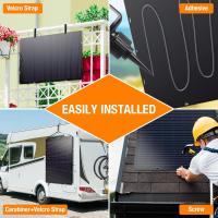 China 120W 21.7V Flexible  Solar Cell panels Bendable For Motorhome Caravan Camper Boats Roofs for sale