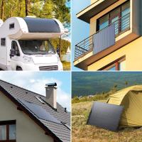 China 120W 21.7V Flexible  Solar Cell panels Bendable For Motorhome Caravan Camper Boats Roofs for sale