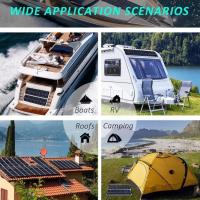China 300W Monocrystalline Usb Solar Panel Kit For Motorhome 50A 12-24V for sale