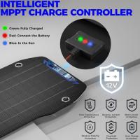 China Waterproof 30 Watt Flexible Solar Panel Car Battery Charger Portable for sale