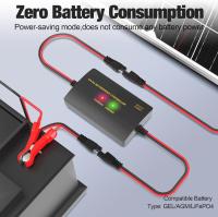 China 25W Solar Battery Trickle Charger Maintainer 12V For Car Motorcycle for sale