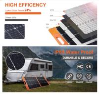 China 100 Watt Foldable solar blanket Portable Solar Panels  for outdoor for sale