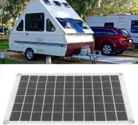 China Lightweight Portable Solar Panel Monocrystalline Cell 100W 12/24V USB Output for sale