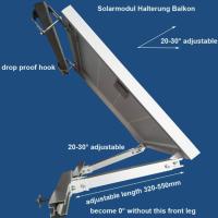 China Adjustable Tilt Solar Panel Accessories Mounting Brackets Stainless Steel for sale