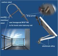 China Adjustable Tilt Solar Panel Accessories Mounting Brackets Stainless Steel for sale