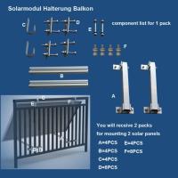 China Adjustable Tilt Solar Panel Accessories Mounting Brackets Stainless Steel for sale