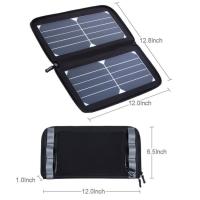 China 10w Waterproof Smart USB Foldable Solar Blanket For Mobile Phone for sale