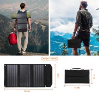China 30W Foldable Portable Solar Panel Charger Kit For Outdoor Camping for sale