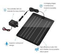 China FTBM15 Solar Panel Kit Built-in  MPPT Charge Controller Waterproof with black for sale