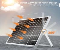 China FTBM22 Solar Powered Fan, Solar Fan Kit with 22W Solar Panel IP67 Waterproof for sale