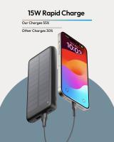 China USB C Portable Solar Charger 27000mAh For Cell Phone Tablet ODM for sale