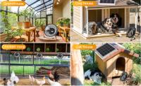China FTB10 Solar Panel Exhaust Fan 6 inch Solar Powered Fan High Air-Flow 2000RPM 36dB for sale