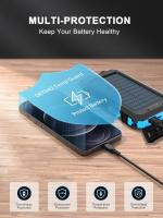 China 38800mAh Solar Power Usb Power Bank Waterproof For Outdoor Camping for sale
