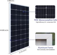 China 12V 24V Mono PV Rigid Solar Panel Module 300W 150W Power for sale