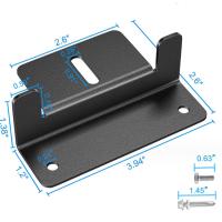 China Lightweight Solar Panel Accessories Z Bracket Mount Anodized Aluminum Mounting for sale