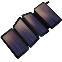 China 22.5W 27000mAh Portable Solar Charger Power Bank For mobile phone for sale