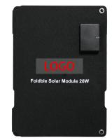 China 20W portable solar module lightweight solar charger customized for sale