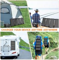 China 40W Foldable High Efficiency Solar Blanket IP68 Waterproof for Camping for sale