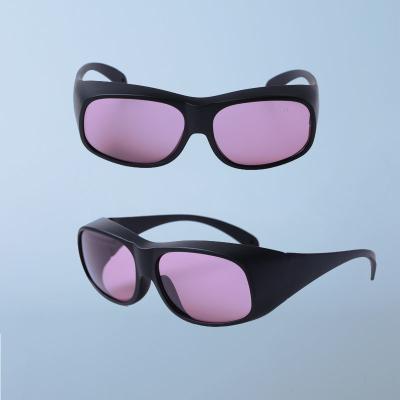 China 740-850nm Alexandrite Laser Safety Glasses Polycarbonate OD5+ for 755nm 808nm Diode Laser for sale