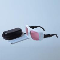 China Alexandrite Polycarbonate Safety Spectacles 740-850nm OD5+ Frame 36 for sale