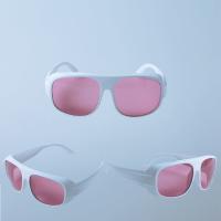 China 740-850nm Alexandrite Laser Safety Glasses Polycarbonate OD5+ for 755nm 808nm Diode Laser for sale