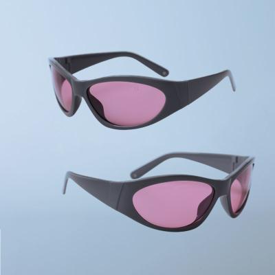 China 755nm Alexandrite Laser Safety Goggles OD5+ Polycarbonate Protection Glasses for Diode Laser for sale