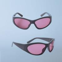 China Alexandrite Laser Protection Glasses Frame 55 740-850nm OD5+ Safety Eyewear for sale